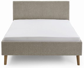 MEISE MÖBEL Čalouněná postel KRETA 140x200cm taupe 2162-10-3000