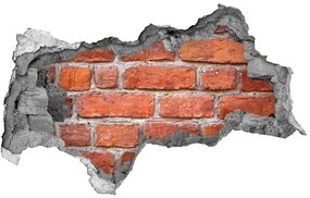 Wallmuralia Fototapeta díra na zeď Zděná zeď 95x73 cm