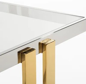 Konferenční stolek glamour se skleněnou deskou EDITEKH