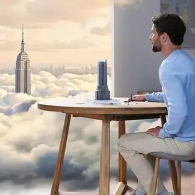 Ravensburger 3D Puzzle Iconics: Empire State Building (Noční edice) /