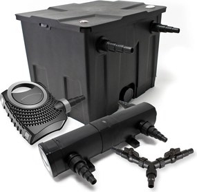 Sada jezírkové filtrace SunSun CBF-350 / CTF-8000 – 12000 L, 8000 l/h, 70 W (54909)