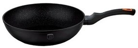 Berlingerhaus pánev WOK s mramorovým povrchem Granit Diamond Line 28 cm