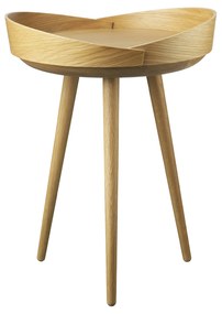Odkládací stolek Bakketop z dubového dřeva Barva dřeva:: světlý dub