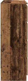 Příborník starého dřeva 100x35x99 cm kompozitní dřevo 3328496