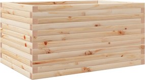 Zahradní truhlík 90 x 60 x 46 cm masivní borové dřevo 3282454