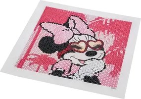 SLAMMER Diamantové malování Minnie Mouse / 19x19 cm