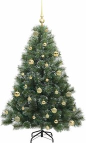 Umělý vánoční stromeček s stojanem Zelená 150 cm PE a PVC 3397839