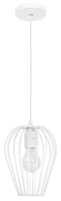 Nova Luce Závěsné svítidlo SAGE, 17cm, E27 1x12W Barva: Bílá