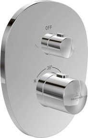 Villeroy & Boch Antao - Termostatická baterie pod omítku, pro 2 spotřebiče, s tělesem, chrom TVS11100300061