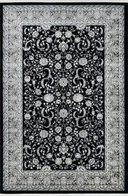 XXXLutz TKANÝ KOBEREC, 200/300 cm černá - Tkané koberce - 003580039572