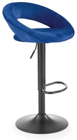 Barová židle H102 tmavě modrá