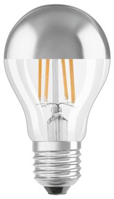 OSRAM LED žárovka E27 6,5W Mirror silver 2 700K