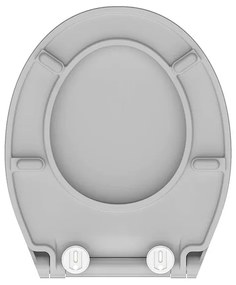 Eisl Sanitär WC prkénko Duroplast Soft Close Slim Grey 82702