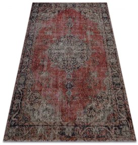 Moderní kusový koberec MUNDO E0691 outdoor vintage červený béžový Rozměr: 180x270 cm