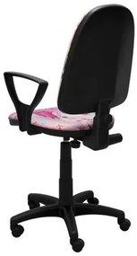 Dětská otočná židle BRENDA - PINK