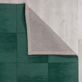 Flair Rugs, Kusový koberec Demi Check Ombre Green, 200x290, zelená, ložnice