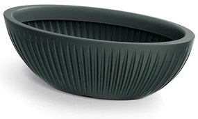 Květináč LATIA OVAL antracit 58cm