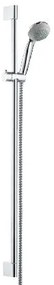 Hansgrohe Crometta 85 - Set sprchové hlavice, 2 proudy, tyče 0,90 m a hadice, chrom 27762000