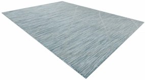 Koberec šňůrkový SIZAL PATIO ploské tkaní 3075 Romby - mořský modrý