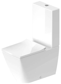 Duravit Viu - Stojící WC kombi, Bílá 2191092000