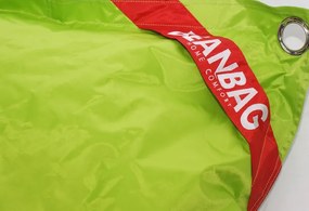 BeanBag Sedací pytel 189x140 comfort s popruhy limet