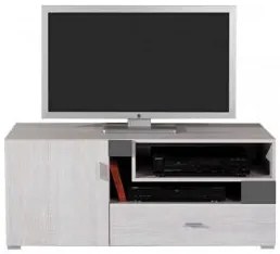 Televizní stolek Delbert 12 - fialová nebo šedá, Barva fialová