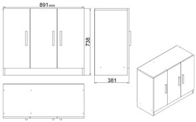 Office Furniture Set Vo14-Ob
