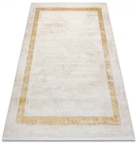 Dywany Luszczow Kusový koberec moderní DUKE 51524 krémová / zlatý Rozměr koberce: 140 x 190 cm