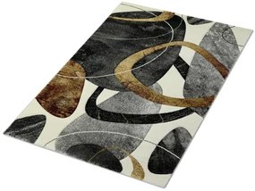 Koberce Breno Kusový koberec DIAMOND 24180/695, Vícebarevné, 140 x 200 cm