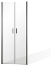 ROSS Modern brilant T2 80 cm, dvoukřídlé sprchové dveře