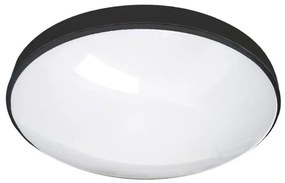 LED Koupelnové stropní svítidlo CIRCLE LED/24W/230V 4000K pr. 37 cm IP44 černá