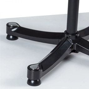 ModernHome Stojanový věšák 180x48cm - černý, YLT-0610 BLACK