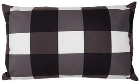 Bílý povlak na polštář se stromky Black&White X-Mas - 30*50 cm