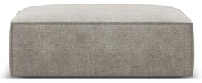 Světle šedá žinylková podnožka Vanda – Mazzini Sofas