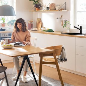 Hansgrohe Zesis M33, páková kuchyňská baterie 150, vytahovací sprška, 2jet, sBox, černá matná, HAN-74821670