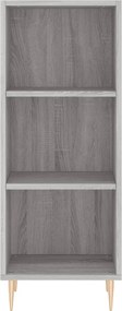 Skříň highboard šedá sonoma 34,5 x 34 x 180 cm kompozitní dřevo 3198975