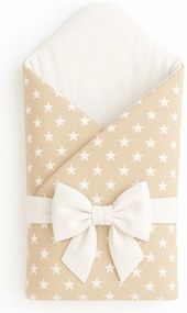 Babytýpka zavinovačka stars beige