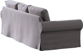 Potah na pohovku IKEA  Ektorp 3-místná, nerozkládací barva hnědá látka sametová