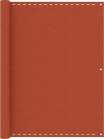 vidaXL Balkónová zástěna 120 x 500 cm HDPE [310846] Barva: orange