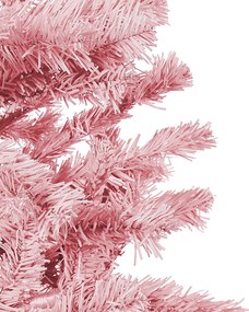 Vánoční stromeček 120 cm růžový FARNHAM Beliani
