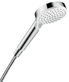 Hansgrohe Crometta - Sprchová hlavice Vario 100, 2 proudy, EcoSmart 9 l/min, bílá/chrom 26332400