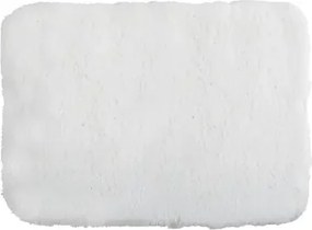 MSV MICROFIBER bílá / Koupelnová předložka / 50 x 70 cm / polyester /