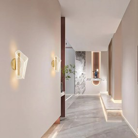 Toolight Nástěnné LED osvětlení Glamour G030-W zlaté