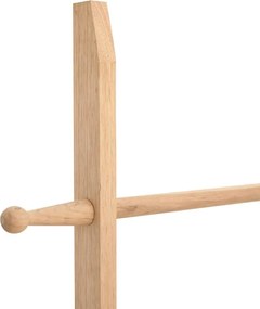 vidaXL Žebřík na ručníky 170 cm masivní ořechové dřevo [350375]