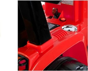 LEAN CARS Elektrický traktor na baterie ZP1005 pro děti červený