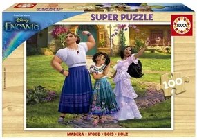 EDUCA Dřevěné puzzle Encanto / 100 dílků / od 6 let