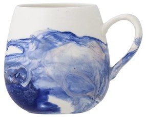 Bloomingville Hrnek Lyre Blue 250 ml, modrá barva, keramika