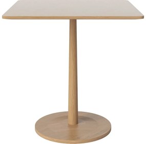Jídelní stůl Turned 70x70 cm, více variant - Bolia Varianta: lakovaný dub