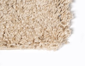 Mono Carpet, Kusový koberec Efor Shaggy 2226 Beige, 80x150, béžová, ložnice