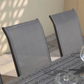 Vikio Venkovní zahradní set 190x90 pro 8 osob DK305-190 antracit